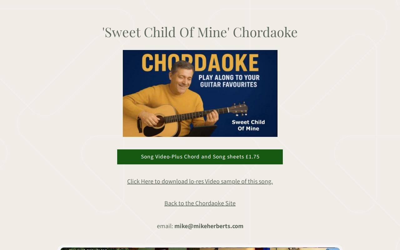 Sweet Child Of Mine